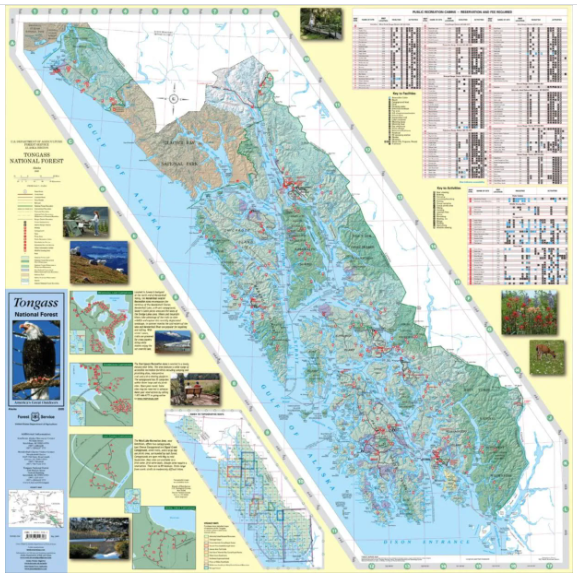 Tuskegee National Forest Map